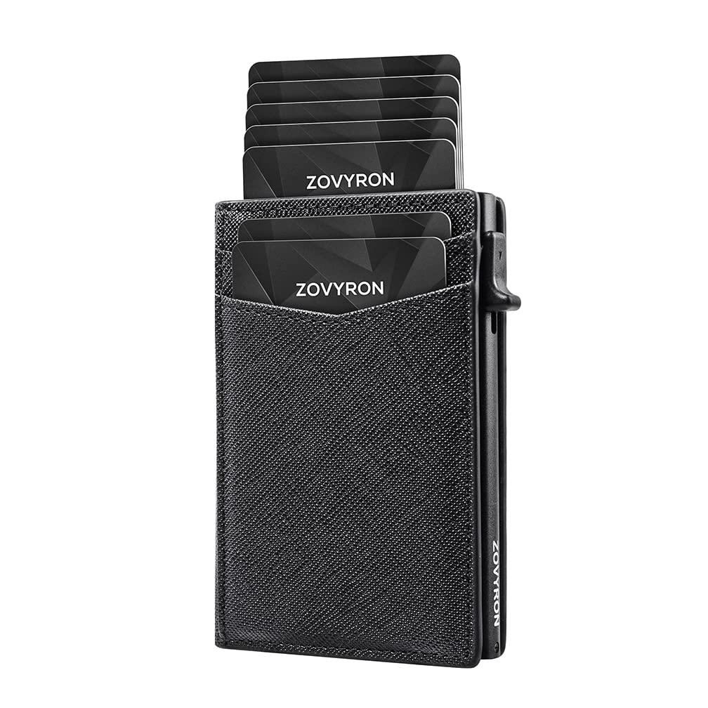 Amazon.com: ZOVYRON Wallet for Men - Slim Smart Wallet Minimalist Pop ...