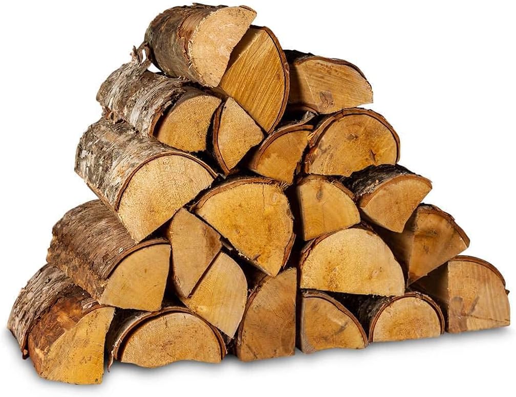 Logpile 20kg Birch Kiln Dried Fire Logs for Wood Burners | Ready to ...