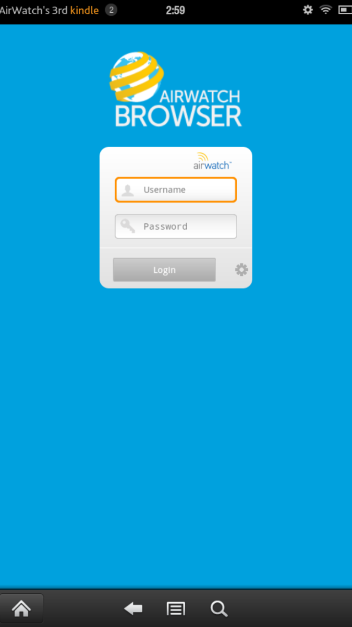 AirWatch Browser - App on Amazon Appstore