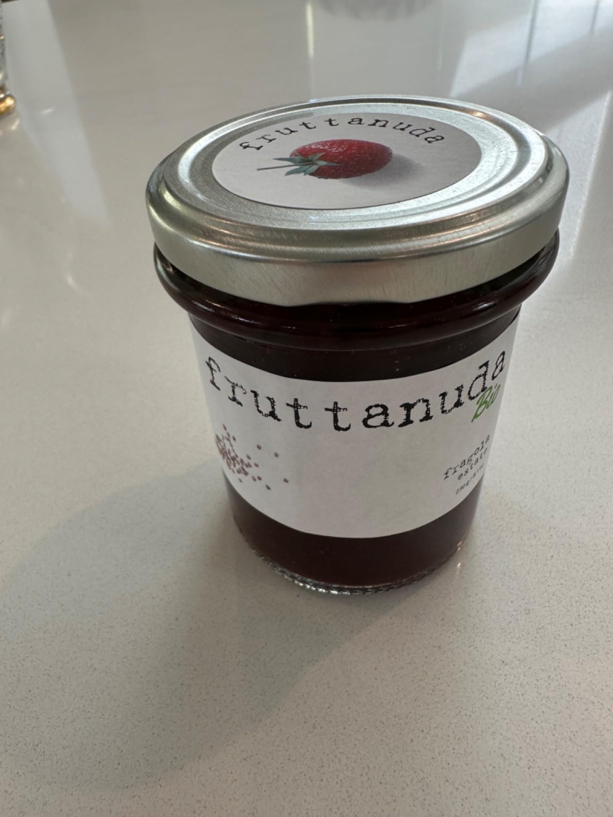 Amazon.com: Strawberry Jam Preserves | Organic Spread, Made in Italy ...