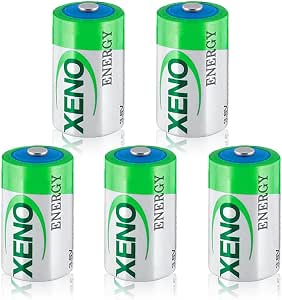 Amazon.com: / 5pcs / XL-050F 1/2 AA 3.6V 1200mAh for Xeno Energy XL ...