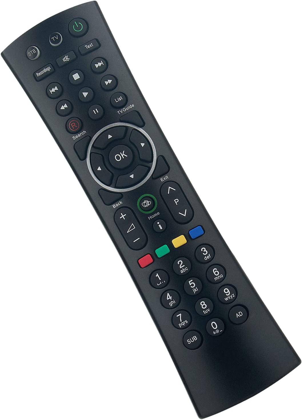 VINABTY RM-I08UM Replace Infrared Remote Control Fit for Humax Freesat ...