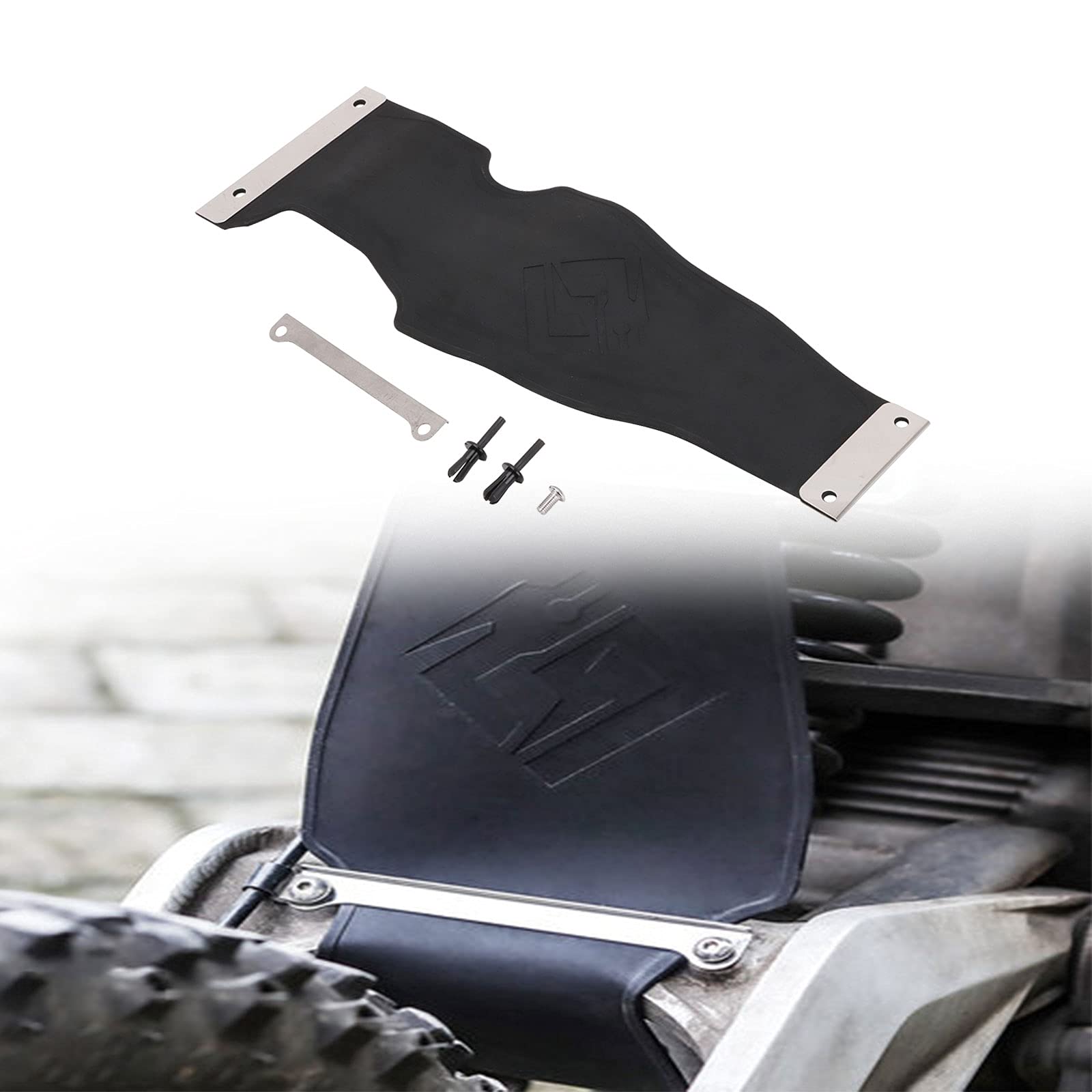 Carbon Fiber Rear Fender Motorcycle Rear Fender Mudguard Mudflaps ...