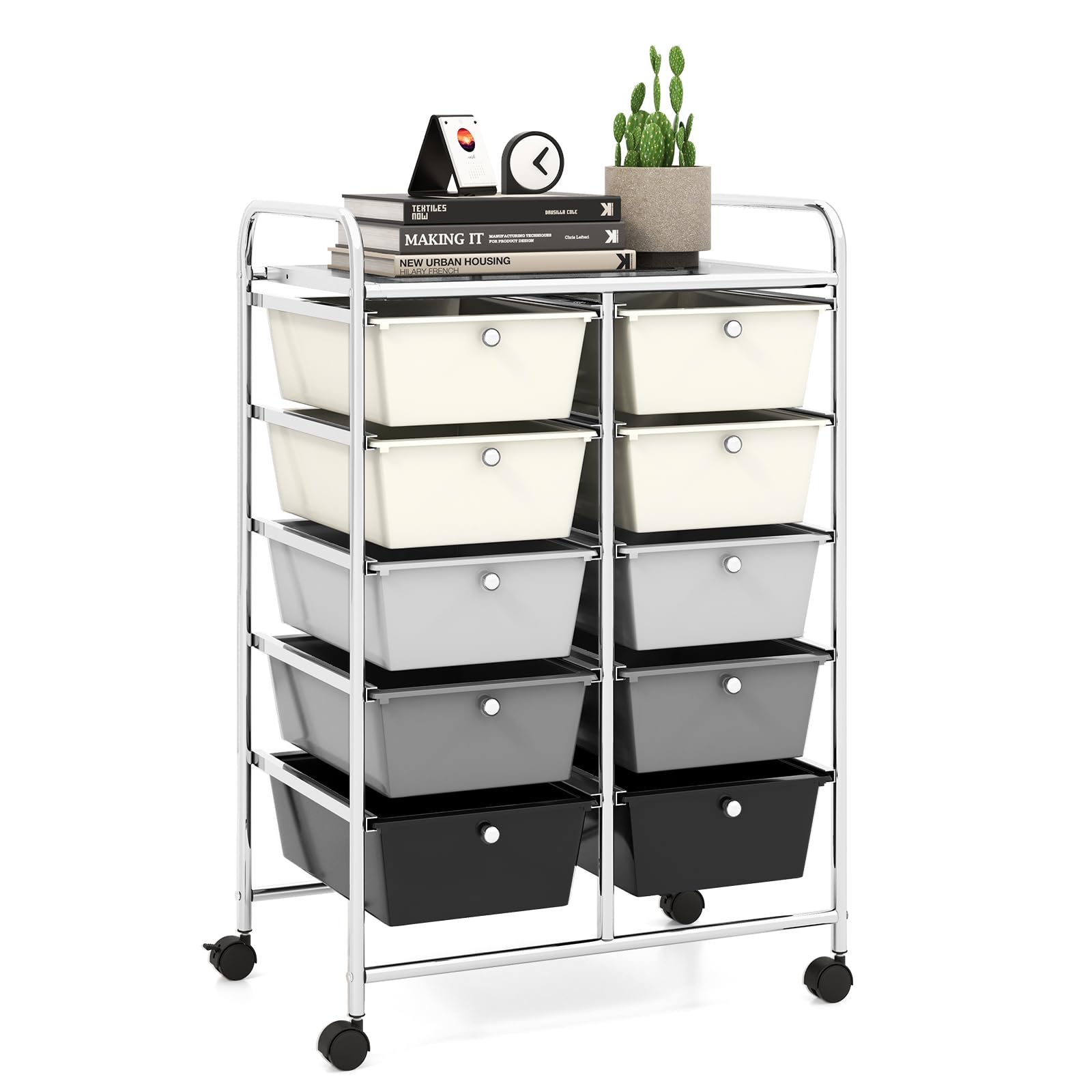 Metal Drawers On Wheels