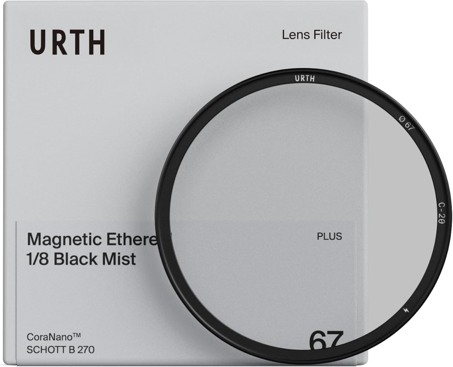 Amazon.com : Urth 39mm Magnetic Ethereal Black Mist ⅛ Diffusion Lens Filter (Plus+) - Cinematic ...