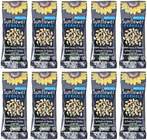 Amazon.com: Sunrich Naturals Roasted & Salted Sunflower Kernels, 1 oz ...