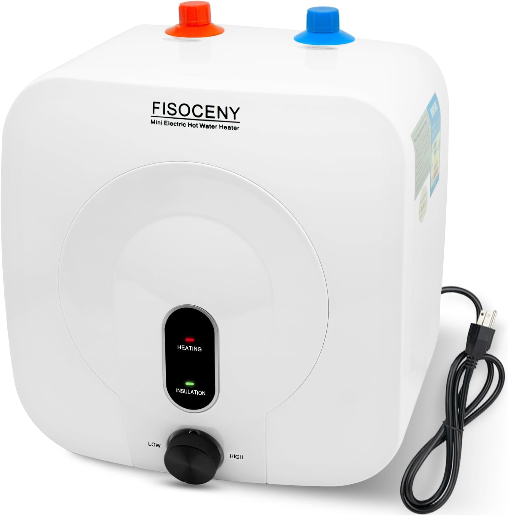 Amazon.com: Electric Mini Tank Water Heater - MIZUDO 8.0 Gallon Point ...