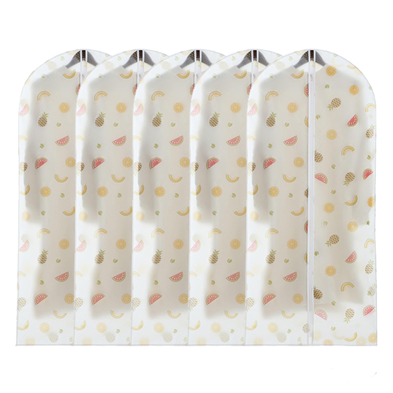 Amazon.com: 5 Pack Hanging Clothes Covers Clear Clothes Bags Hanging ...