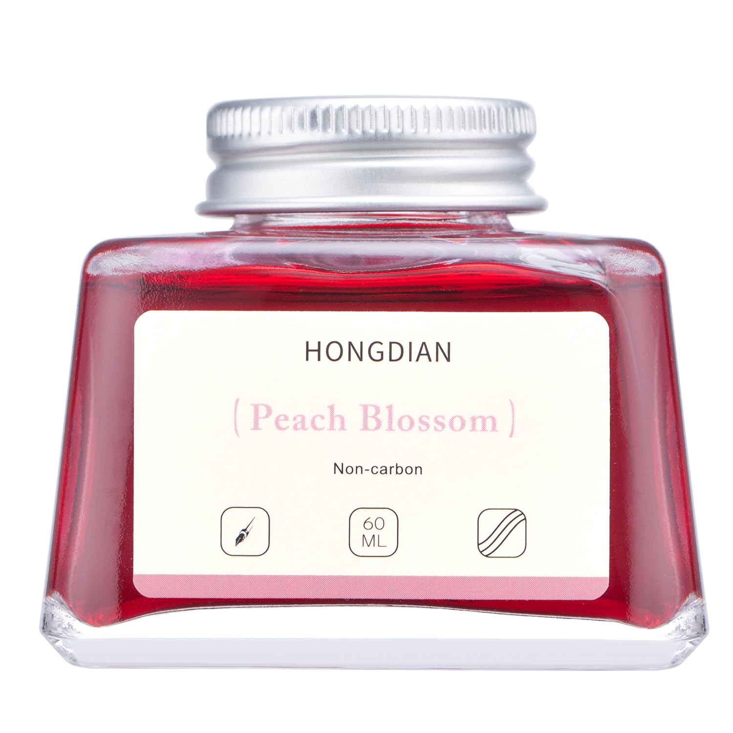 Snapklik.com : Hongdian Fountain Pen Bottled Ink Peach Blossom Color