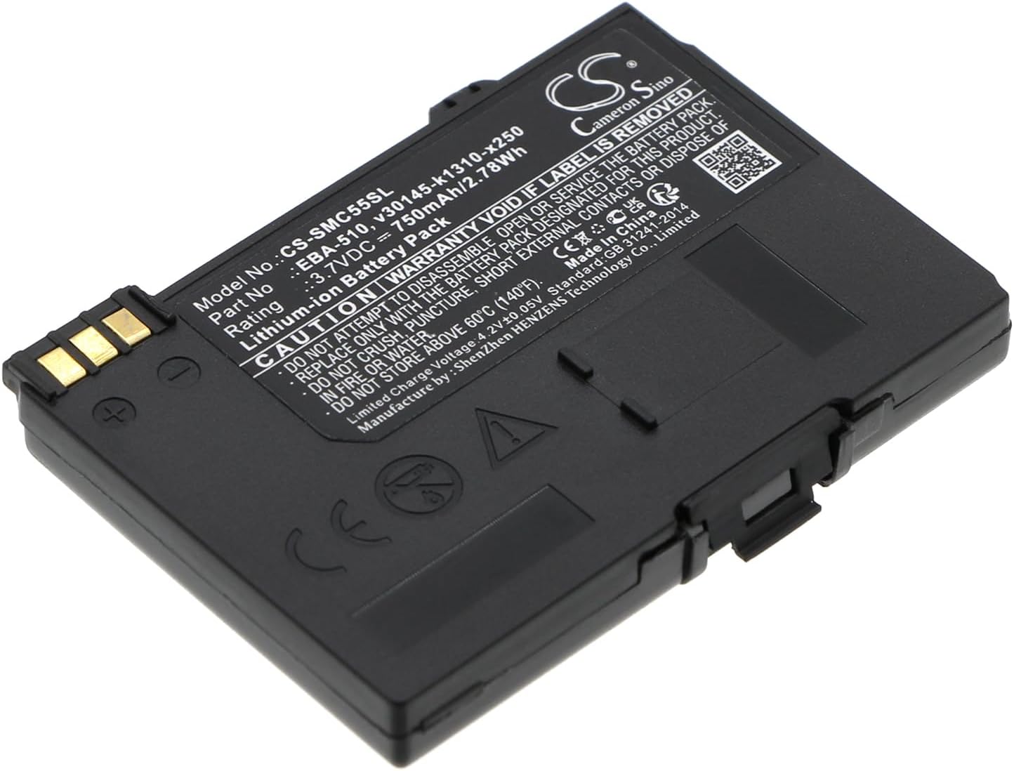 Battery for Siemens Gigaset SL1, 3.7V, 700mAh, Li-Ion : Amazon.fr ...