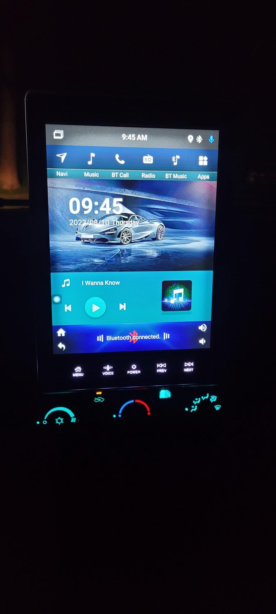 Amazon.com: Android 12 Car Stereo Double Din Detachable 9.5 Inch Touch ...