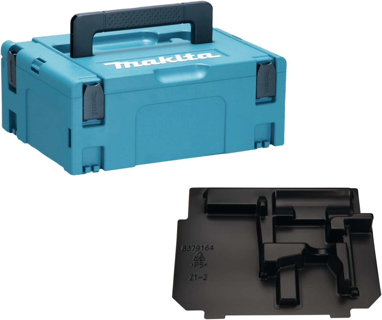 Makita MAKPAC 2 Systemkoffer - mit Einlage für 14 V und 18 V Schrauber ...