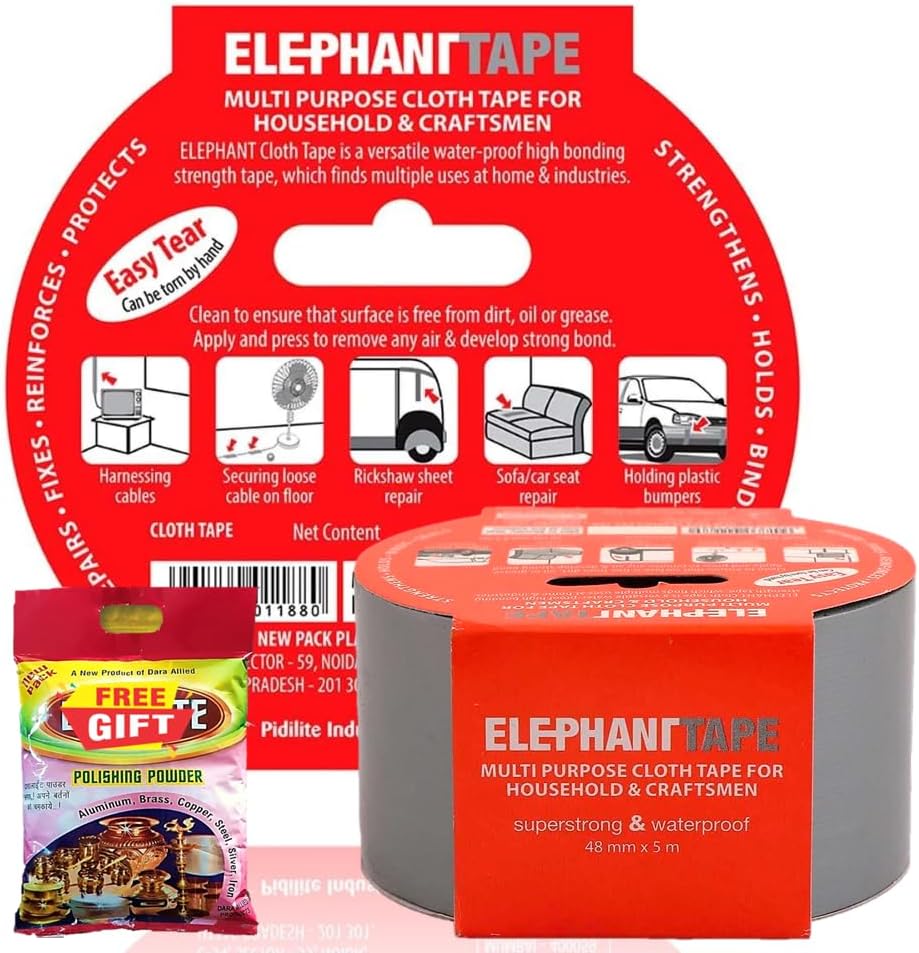 Pidilite Elephant Butyl Tape for Pipe and Water Leakage, Aluminium ...