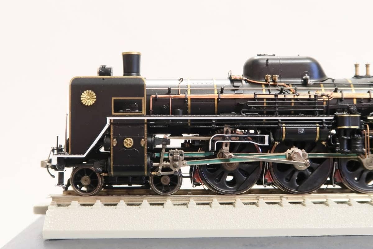 Amazon | HO 天賞堂55周年 少数記念限定製作品 C57 1号機 お召列車牽引機 唯一のデフに菊紋章 真鍮製メーカー完成品 最高峰ブランド クラウンモデル | 鉄道模型 通販