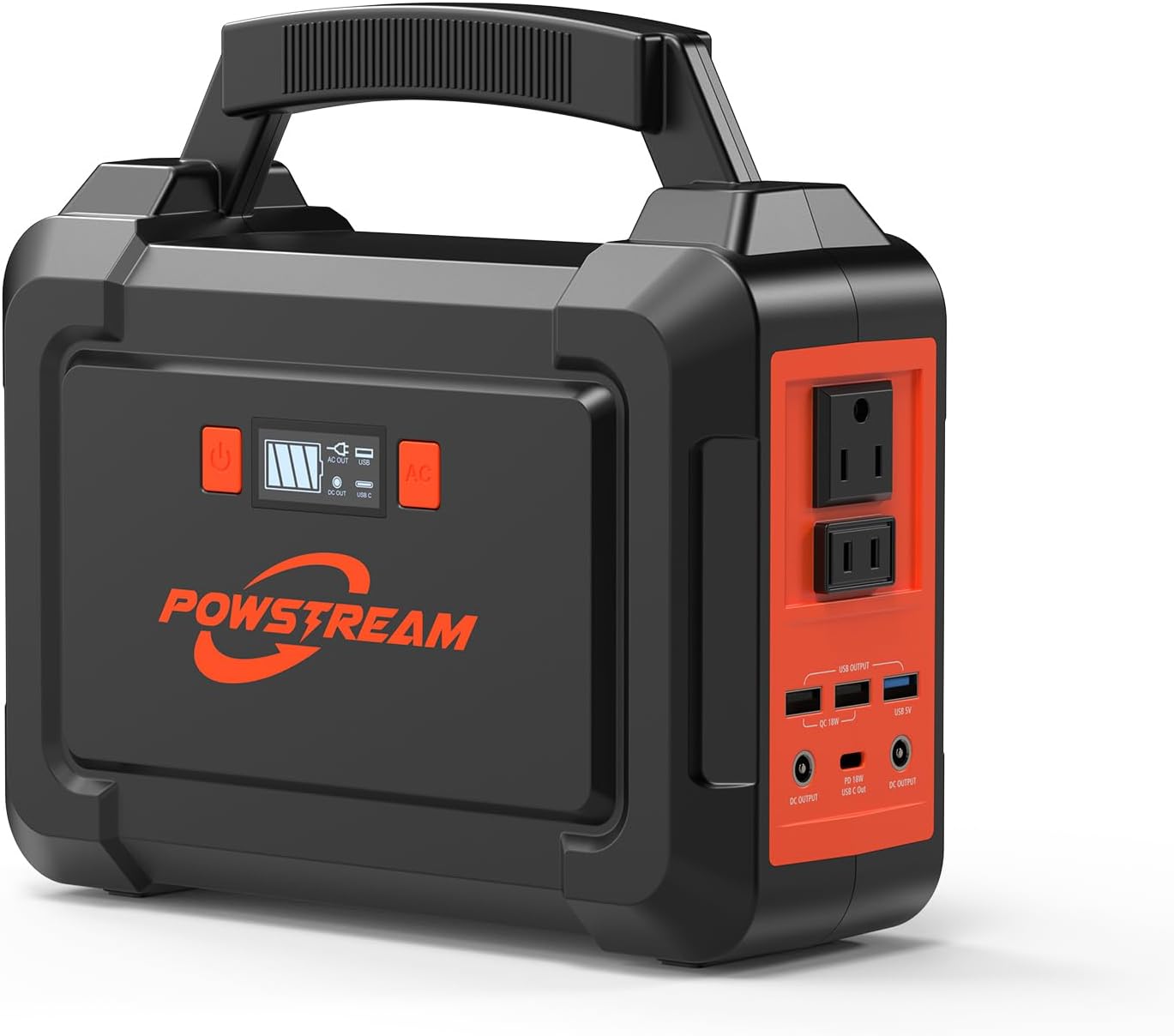 Amazon.com: POWSTREAM-300W-Portable-Power-Station-Solar-Camping ...