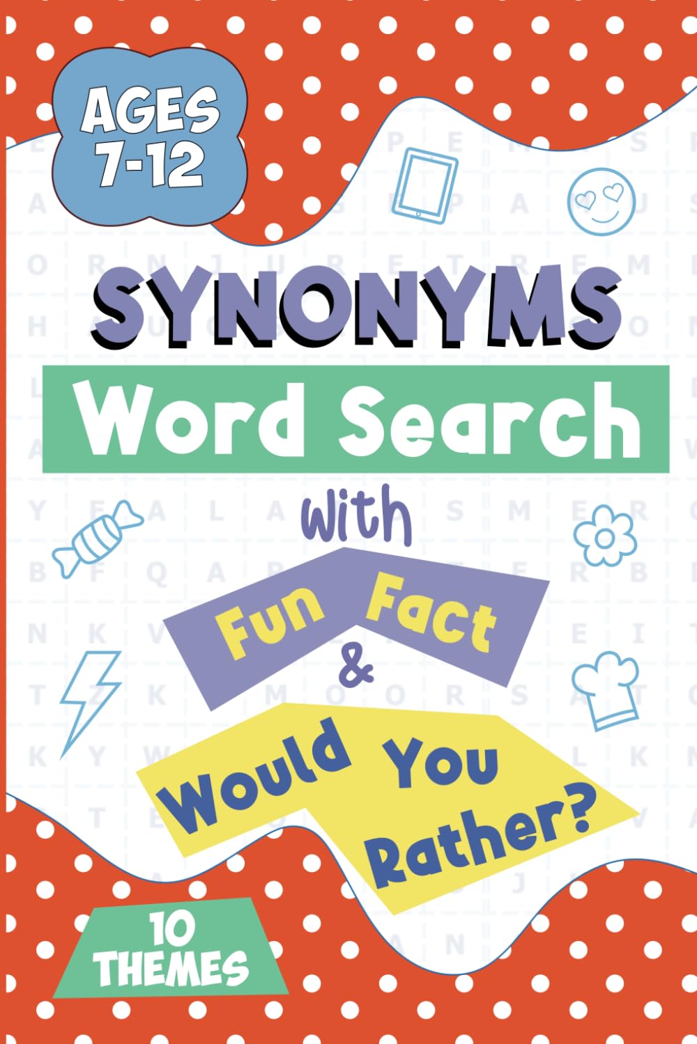 Synonyms Word Search Puzzle Book for Kids Ages 7-12: With Fun Facts ...