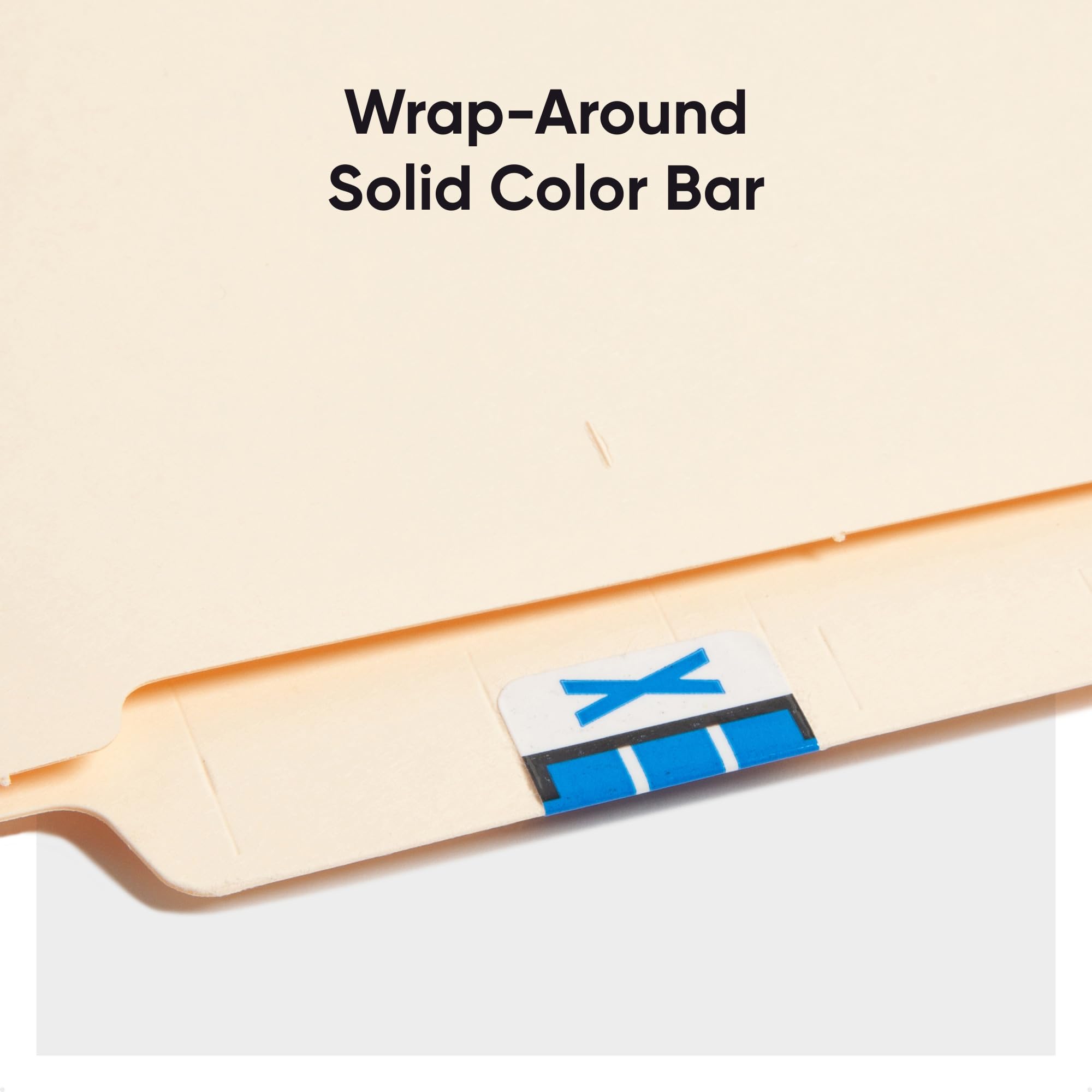 Snapklik.com : Smead BCCR Bar-Style Color-Coded Alphabetic Label, X ...
