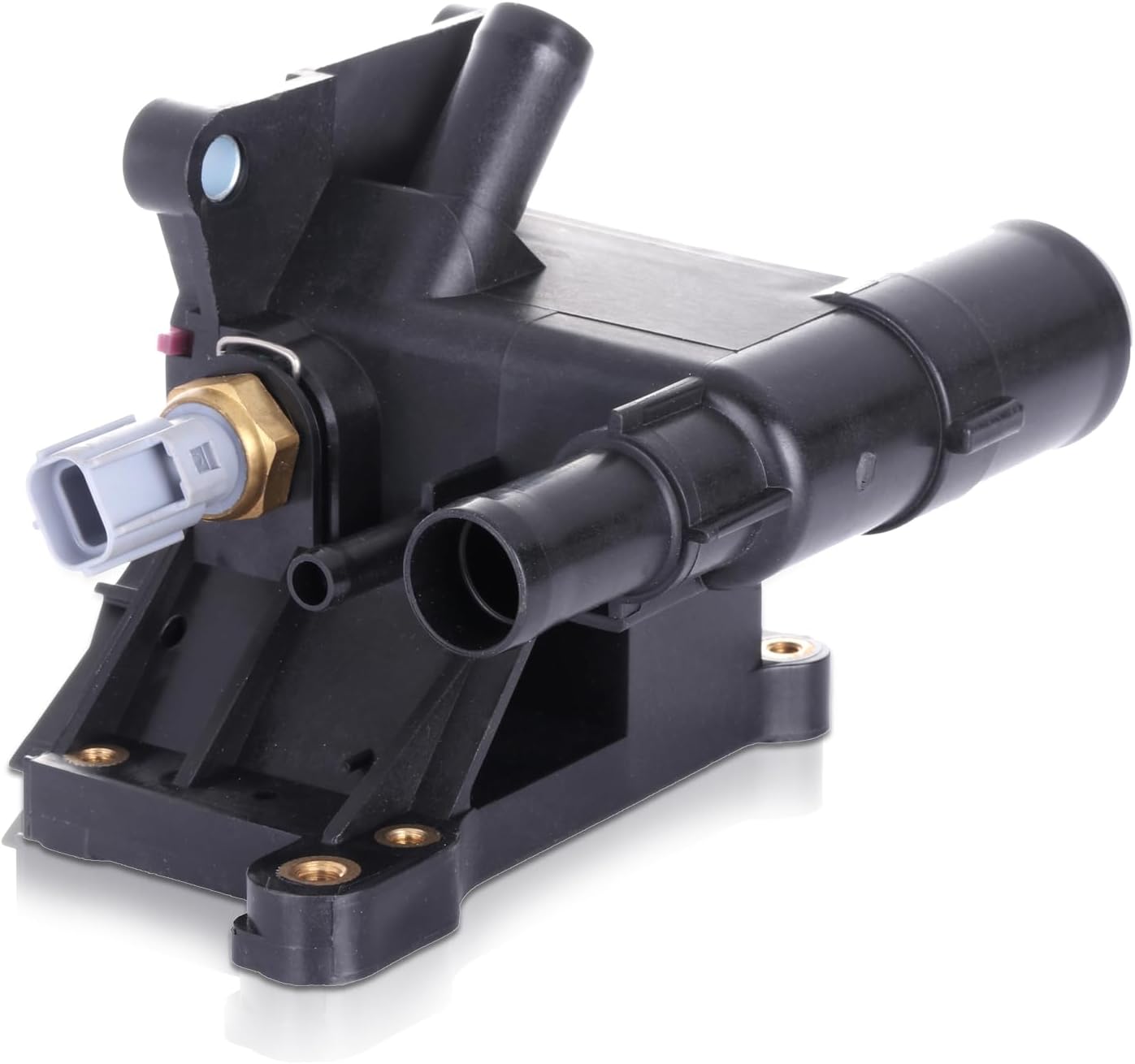 Amazon.com: X AUTOHAUX LF941517Z Engine Coolant Thermostat Housing ...