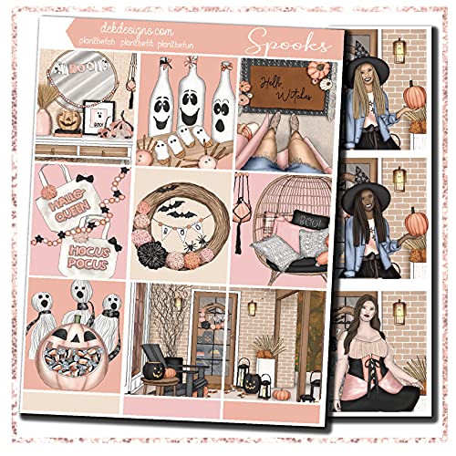Amazon.com: Life Planner Sticker Kit, Spooks, over 150 stickers on ...
