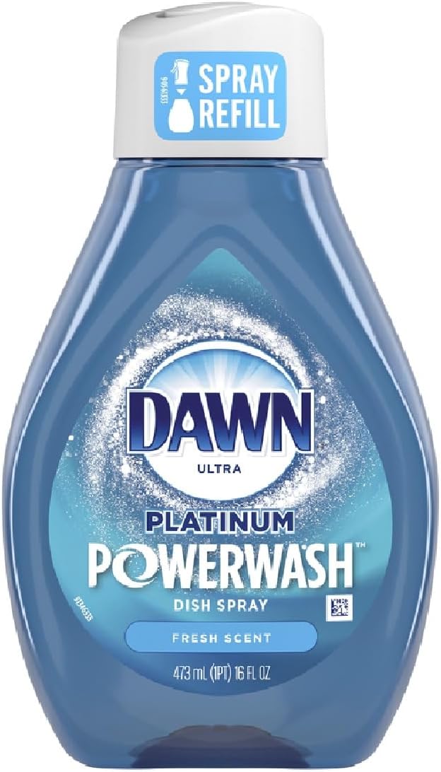 Amazon.com: Dawn Platinum Powerwash Dish Spray, Dish Soap, Fresh Scent ...
