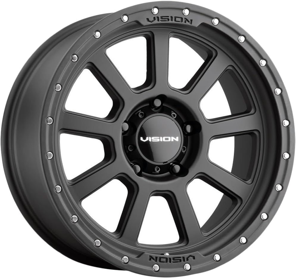 Amazon.com: Vision 350 OJOS Custom Wheel - 17x9, -12 Offset, 5x127 Bolt ...