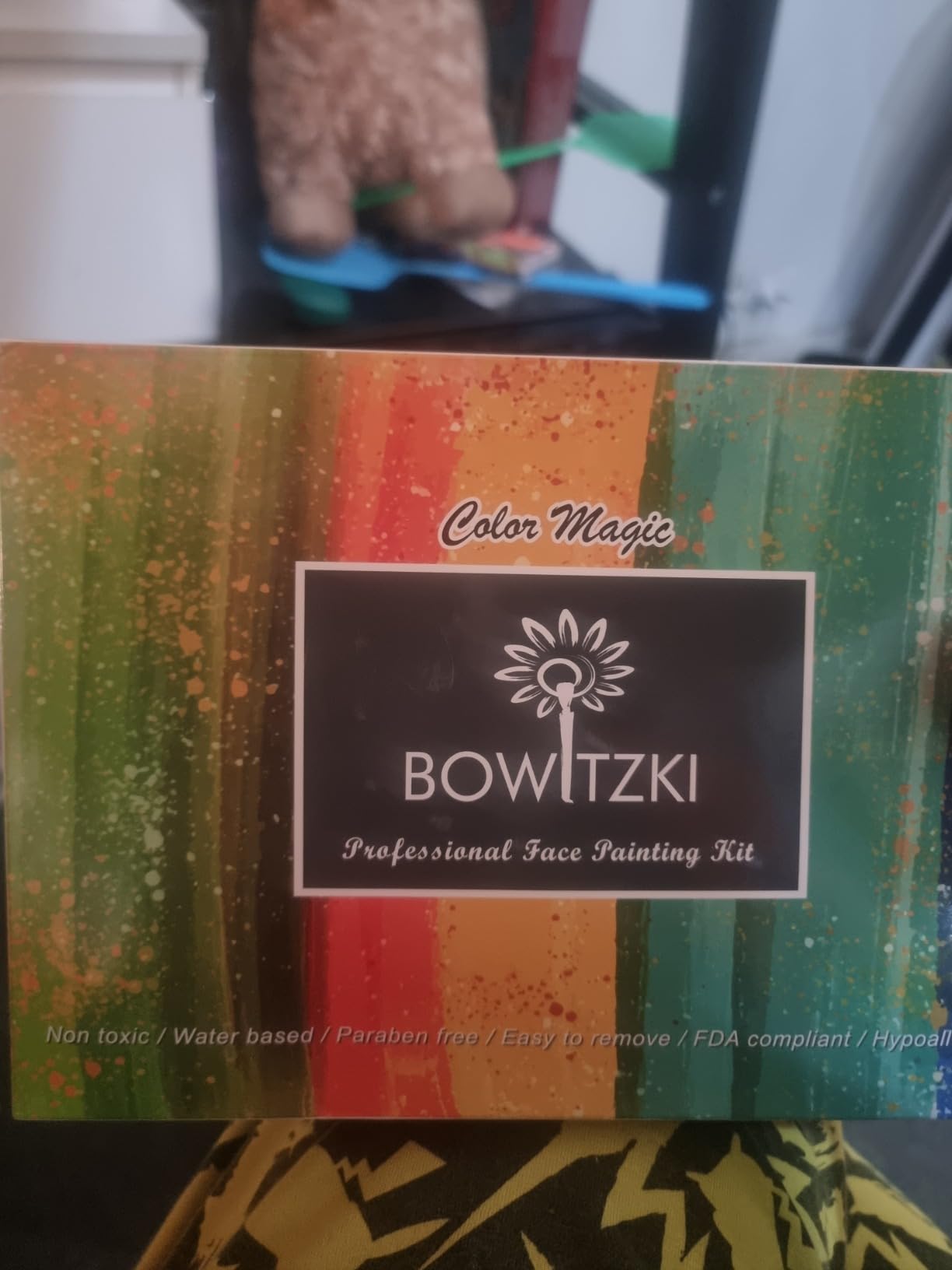 Bowitzki Professional Face Painting Kit for Kids Adults 12 x 10gm Face ...