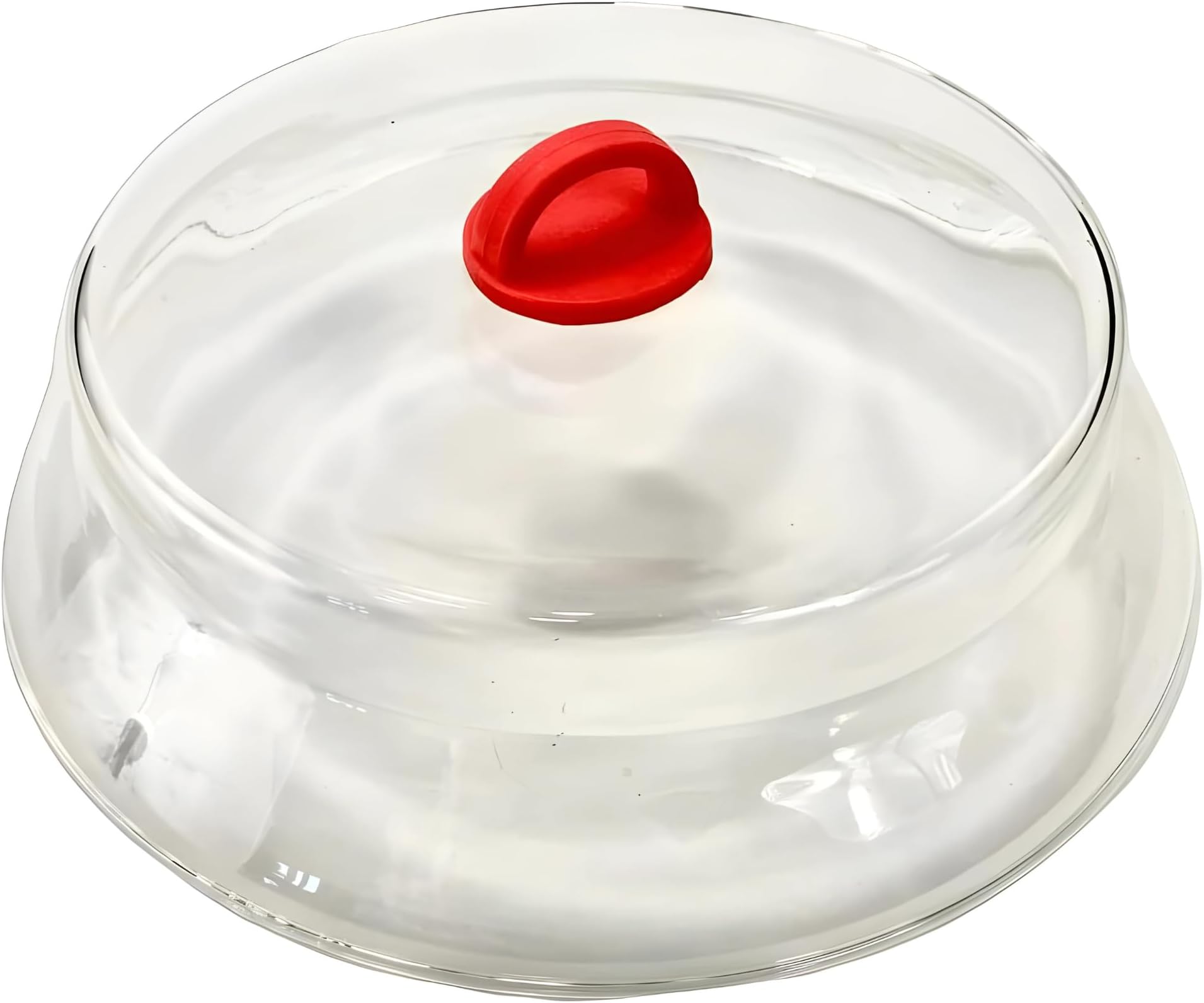 Amazon.com: Godinger Microwave Plate Cover Lid with Easy Grip Handle ...