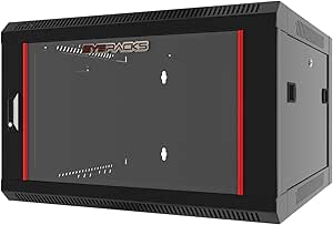 Amazon.com: Sysracks - 9U Network Rack Wall Mount - Locking Server ...