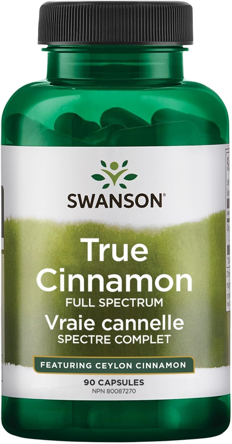 Amazon.com: Swanson Full Spectrum True Cinnamon - Herbal Supplement ...