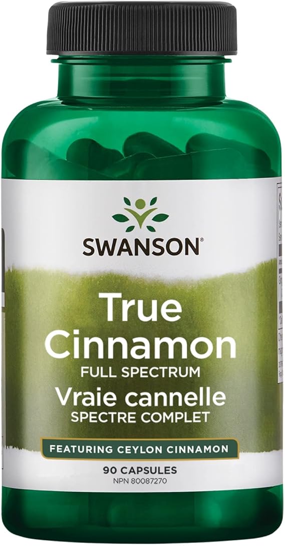 Amazon.com: Swanson Full Spectrum True Cinnamon - Herbal Supplement ...