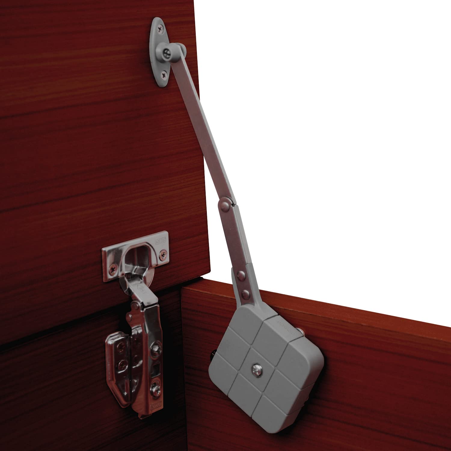 Buy Morinbo Toy Box Hinges Soft Close Lid Stay 90 Degree Open, Lid ...