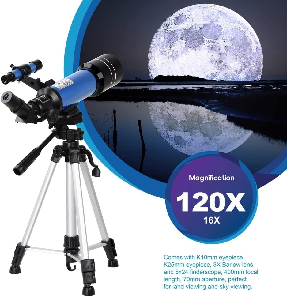 GHGHF – Telescopio astronómico espacial monocular para exteriores con ...