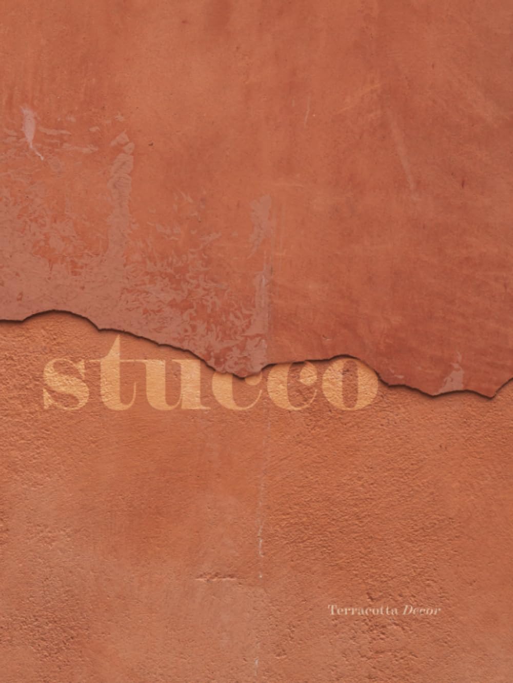 Terracotta Stucco - Decorative Books for Coffee Table Display and ...