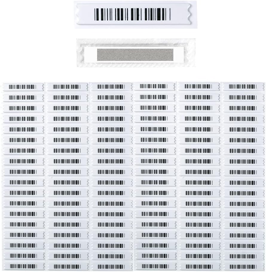 Amazon.com : 5000 pcs 58khz AM Security Barcode Label Tags, Acoustic ...