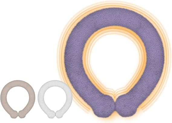 Amazon | ReWarm Hot Ring リウォームホットリング 暖リング ネックウオーマ 首にかけ 繰り返し使用可能 エコカイロ ...