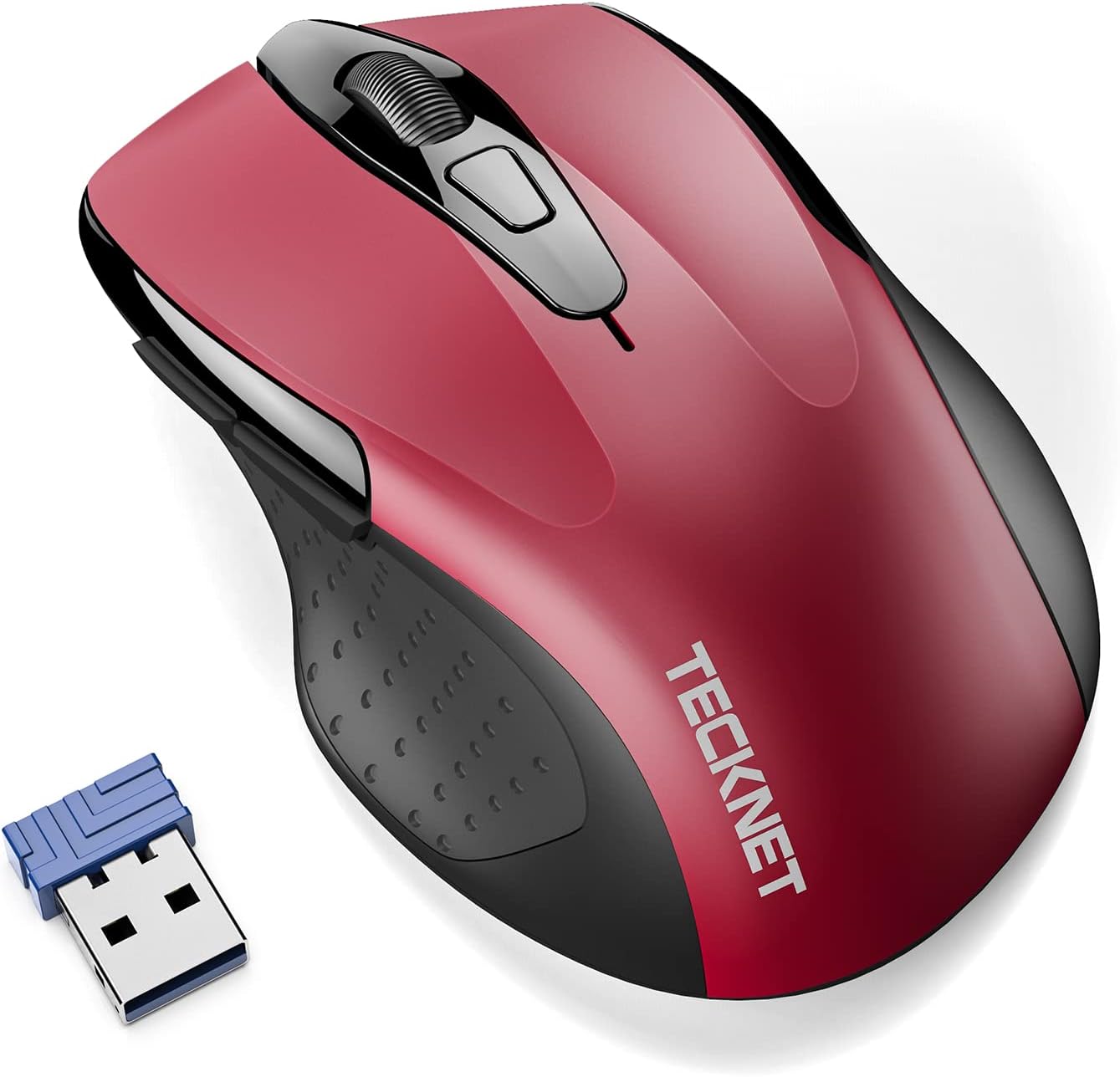 TECKNET PRO Wireless Mouse, 2.4G USB Cordless Mice Optical PC Computer ...