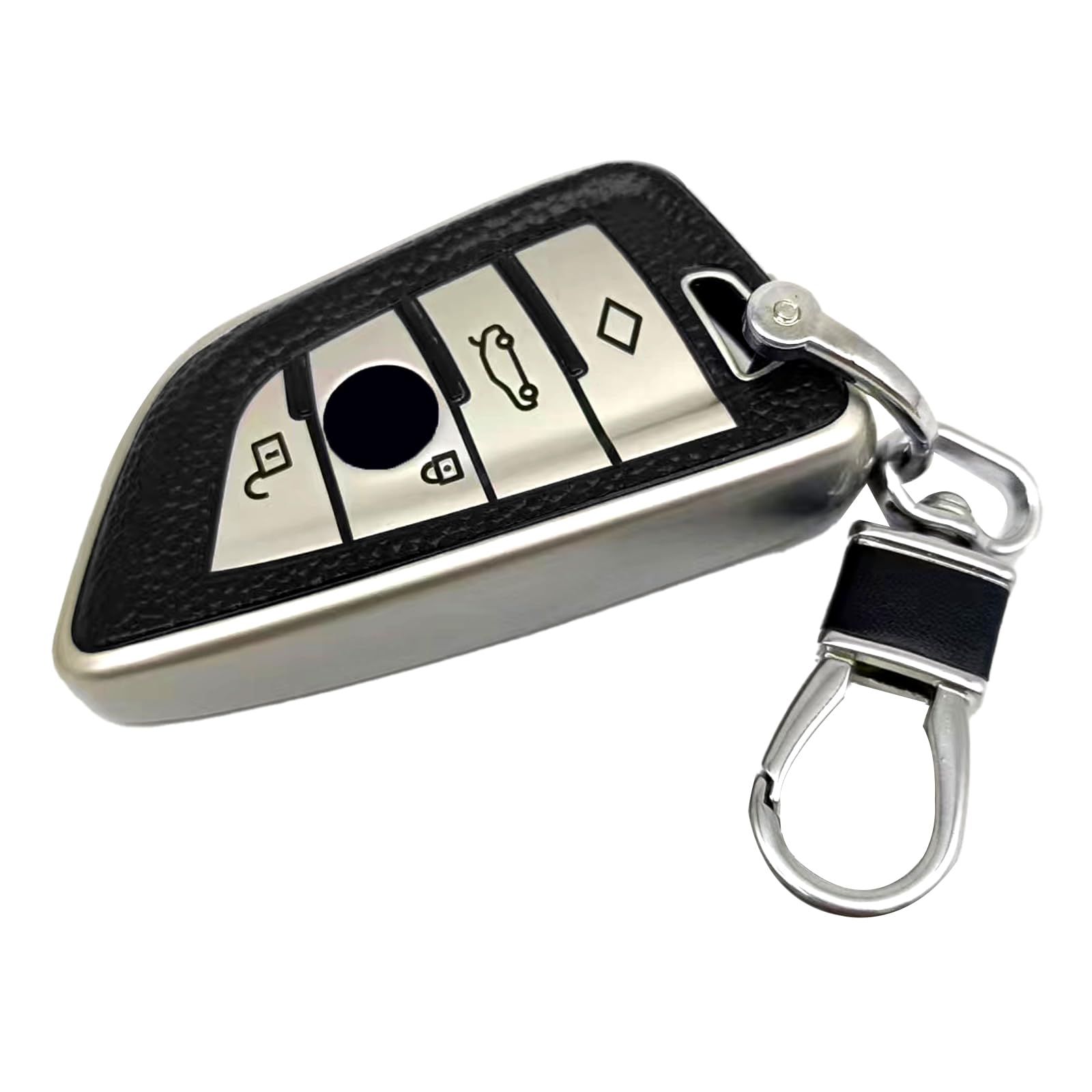 Amazon.com: BSAMZO Key Fob Cover with Key Chain Blade Shape Key Cover ...