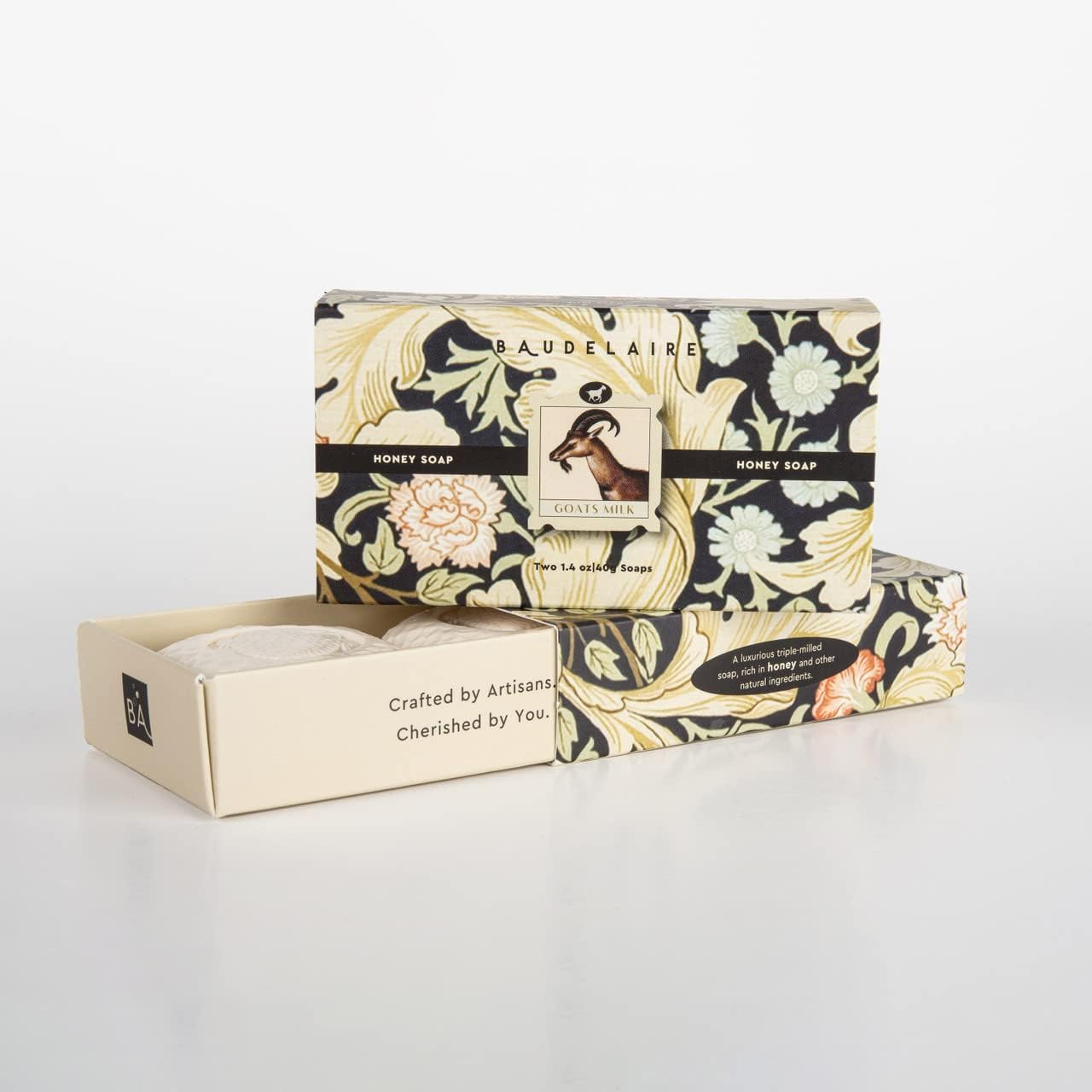 Amazon.com : Baudelaire Honey and Calendula Bar Soap, 1.4 Ounce, Set of ...