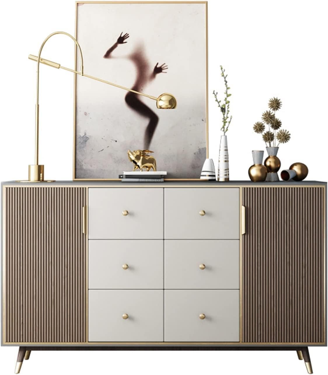 Buffet Sideboard Villa Decor Kitchen Console Table Kitchen Modern ...