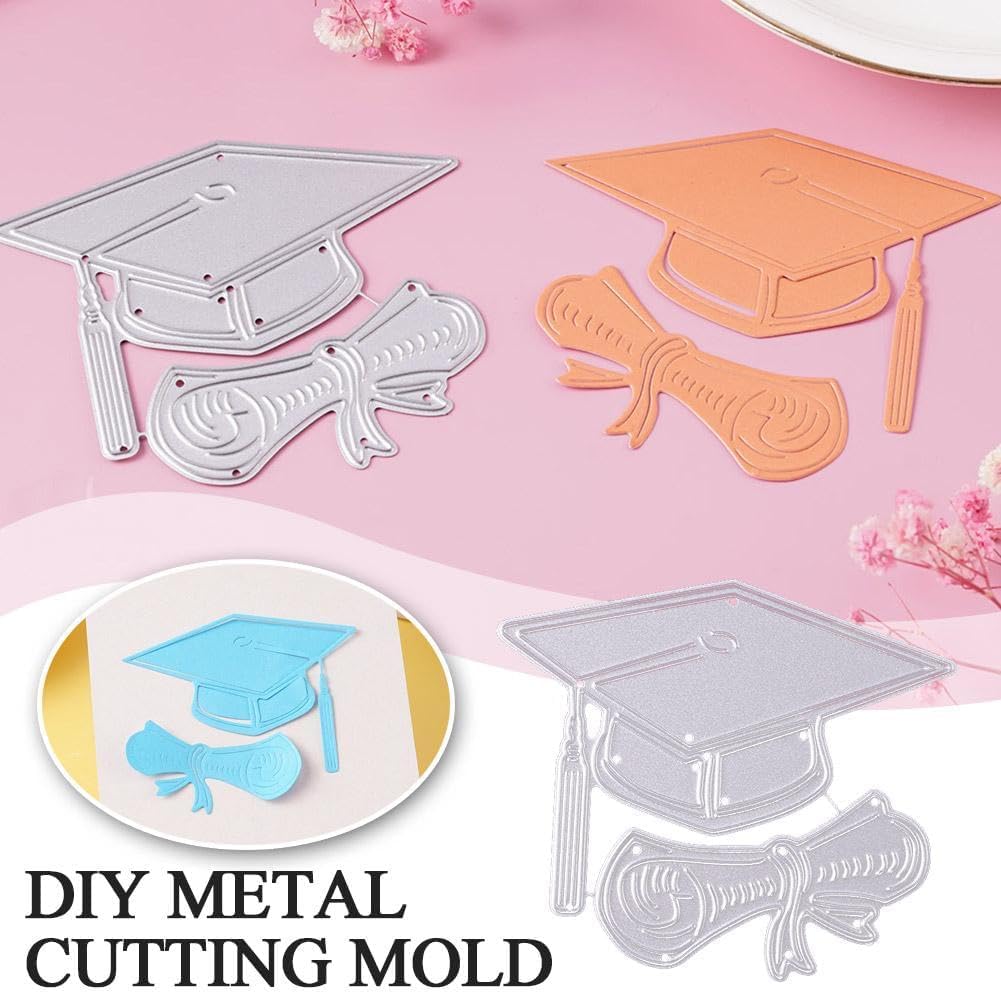 Snapklik.com : Graduation Cap Die Cuts, Caps Die Cutting DIY Album ...