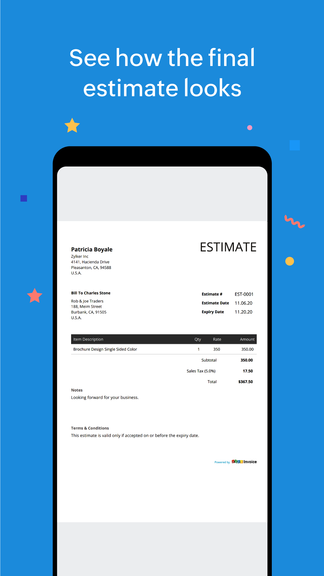 Free Estimate Generator:Amazon.com:Appstore for Android