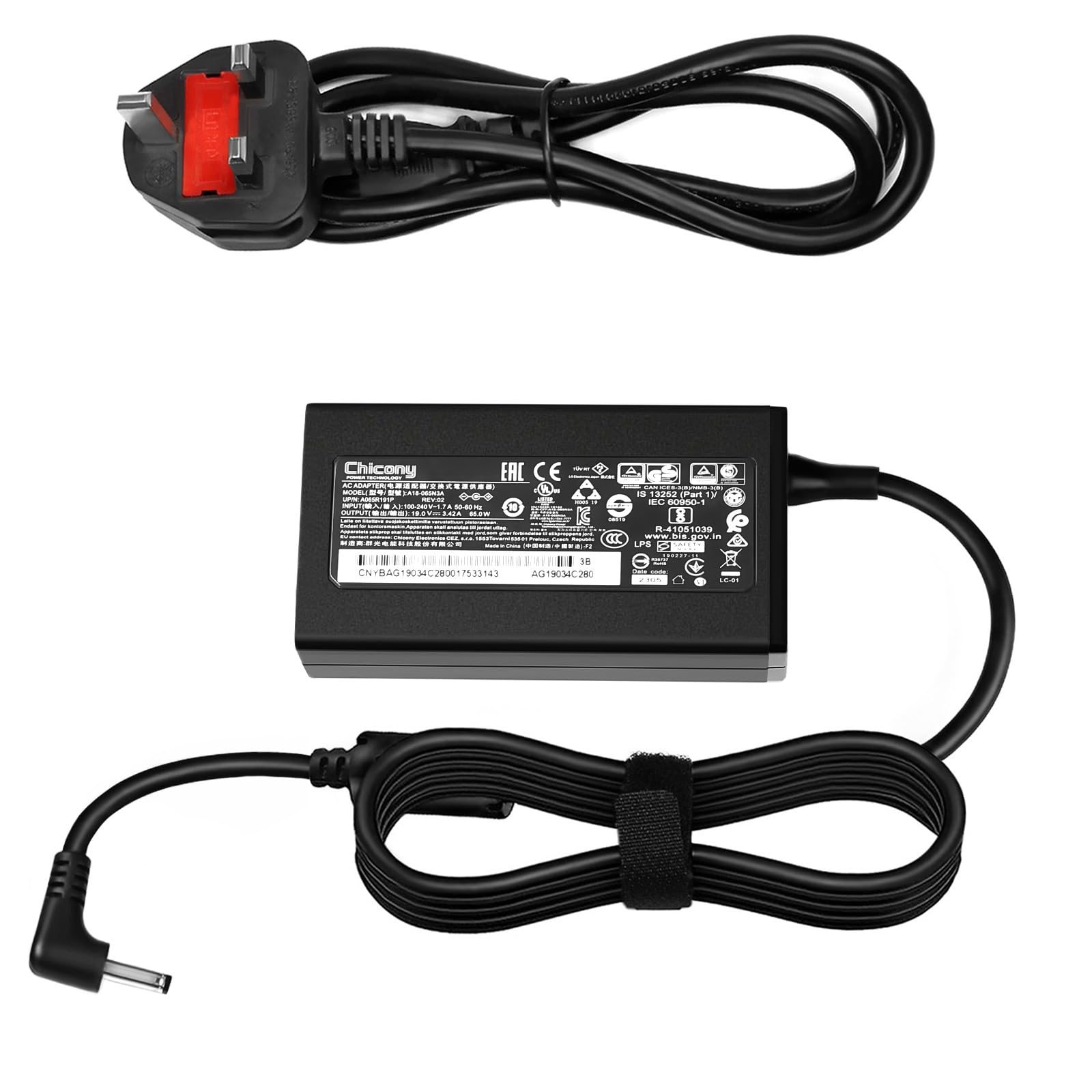 65W Laptop Charger for Medion Akoya E15301 E15302 E15308 S14407 S14405 ...