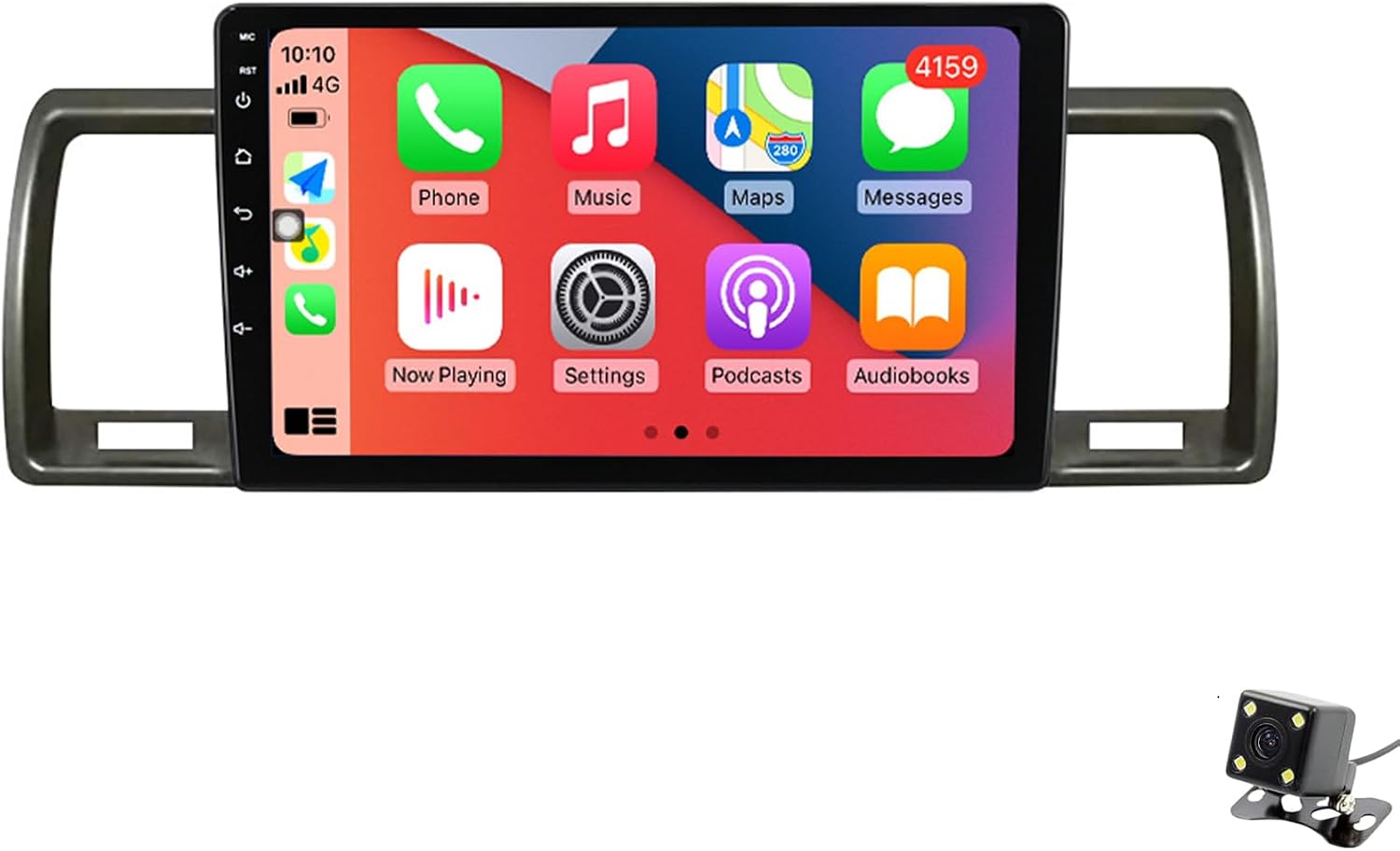 Amazon.com: ADMLZQQ for Toyota Hiace 2004-2019 Car Stereo Radio Car ...