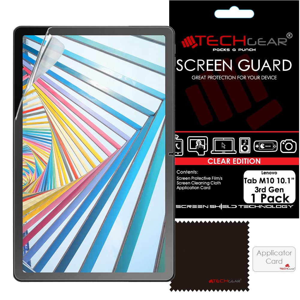 TECHGEAR Screen Protector for Lenovo Tab M10 3rd Gen 2022 (10.1 Inch ...