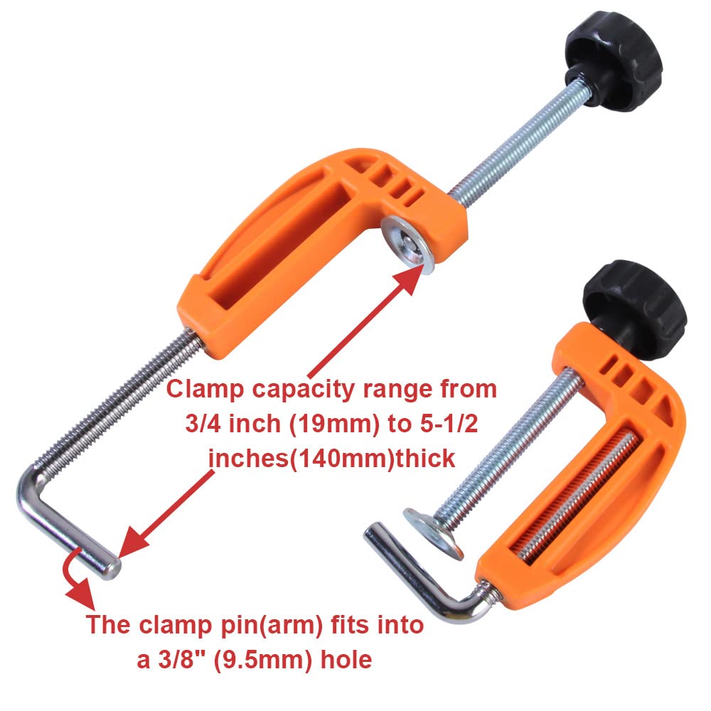 Fencing Adjustable Wood Clamps 2 3 8 8 Ft Galvanized Commercial System