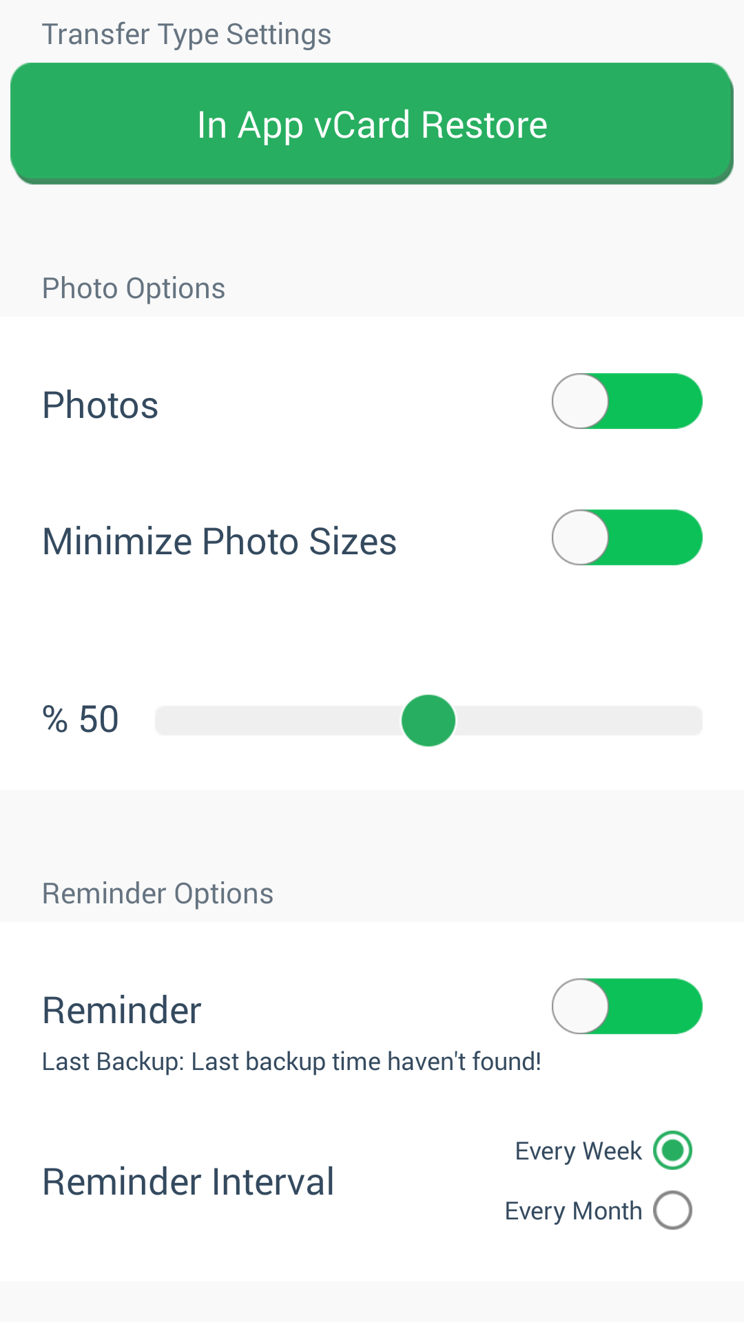 MCBackup - My Contacts Backup - App on the Amazon Appstore