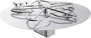 Amazon.com: Hearth Product Control 42" Round Flat Pan 120 VAC Fire Pit ...