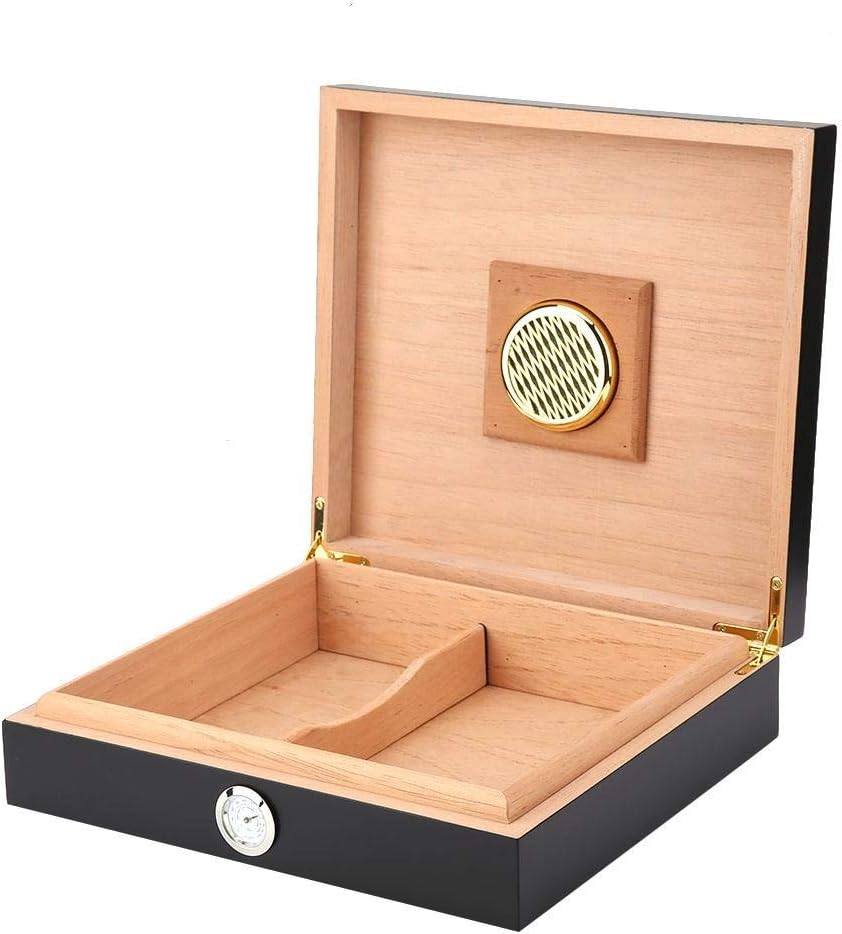 Amazon.com: Cigar Case, Mini Portable Humidor Cigar Box Vintage Wooden ...