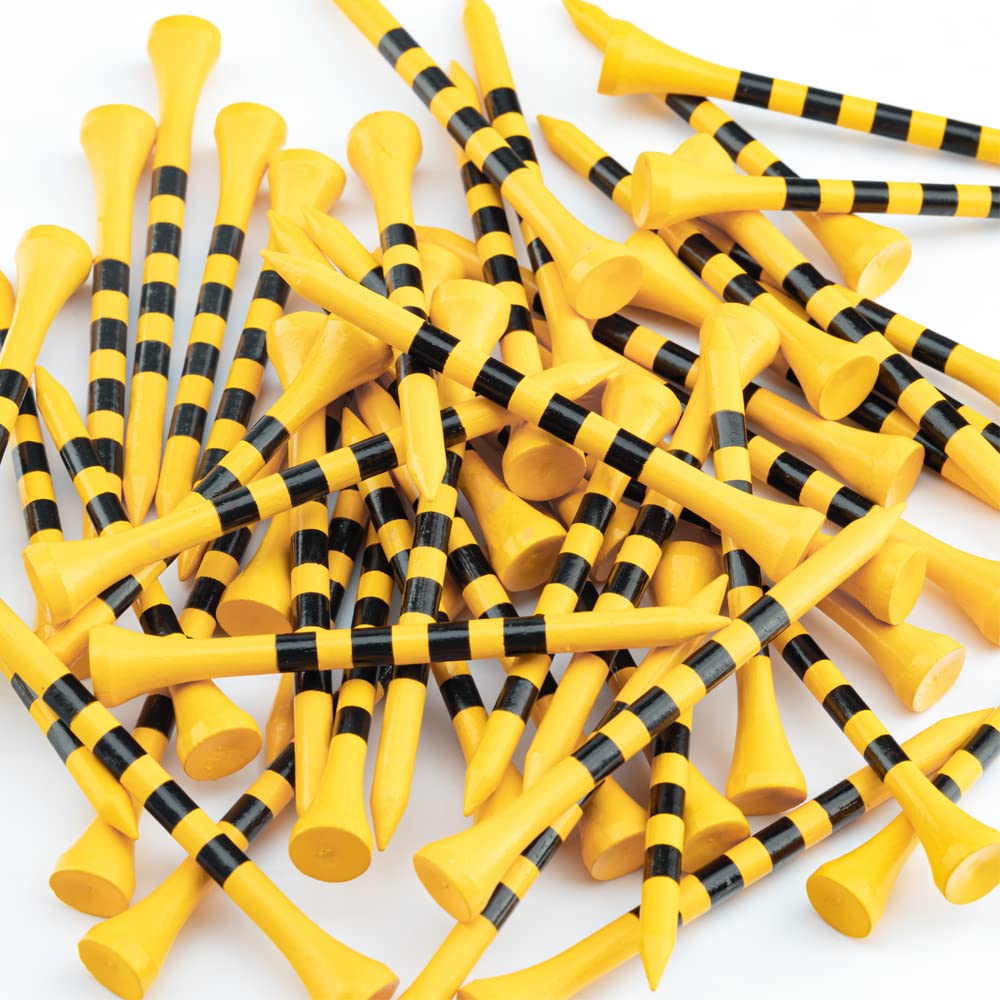 Snapklik.com : MAZEL Natural Wood/Bamboo Golf Tees 2 3/4 Inch & 3 1/4 ...