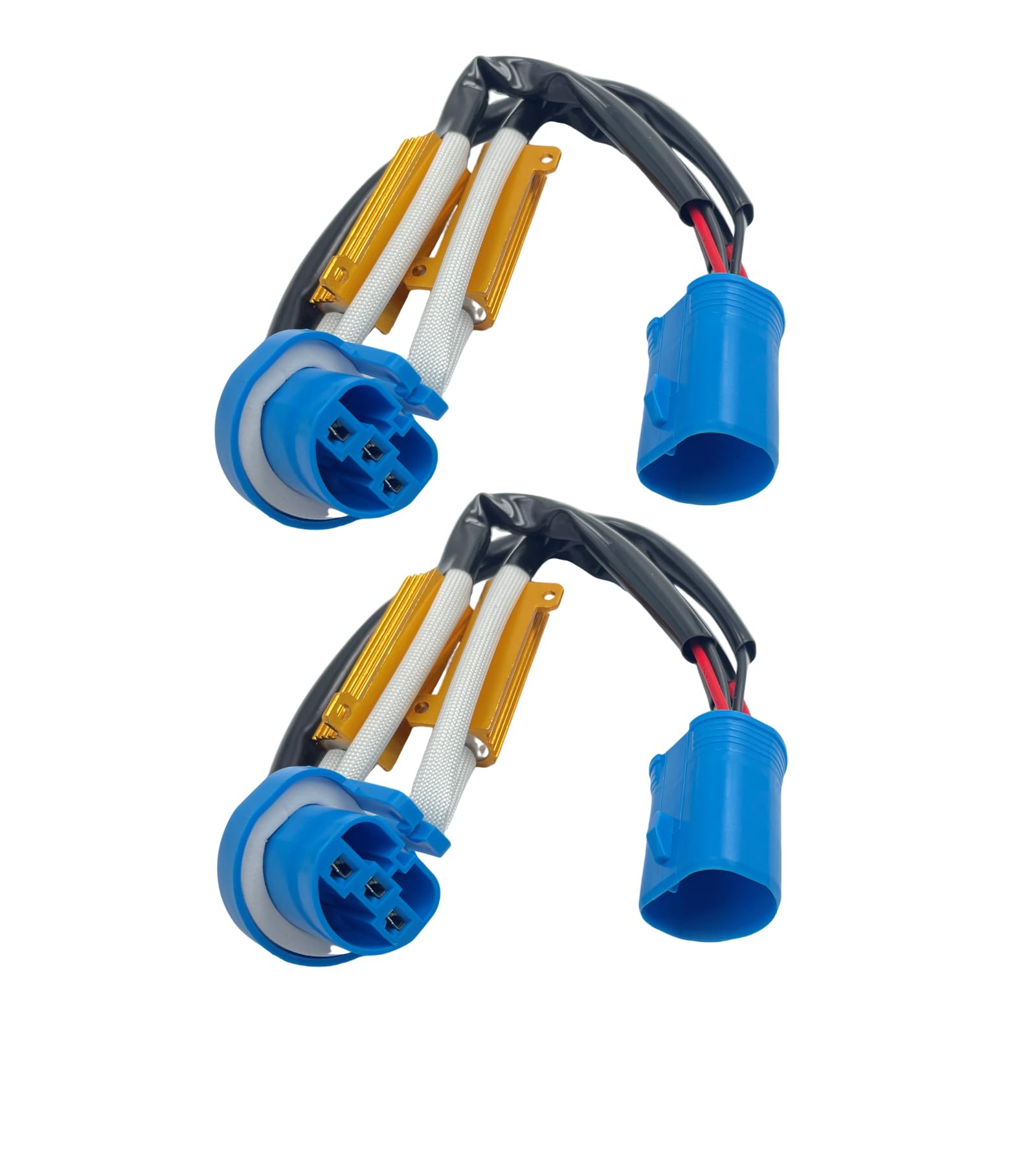 Snapklik.com : 2 Pack HB5 9007 LED Resistor Kit 50W 8 Ohm Headlight ...